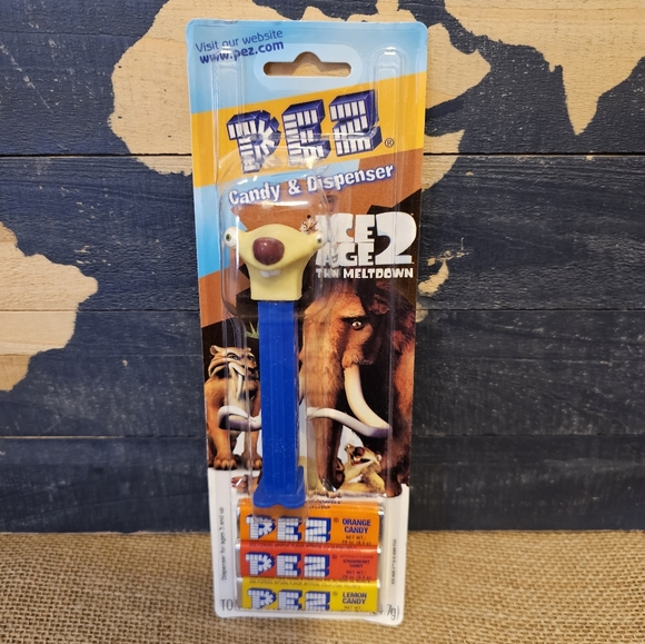PEZ | Toys | Pez Ice Age 2 The Meltdown Sid Character Candy Dispenser ...